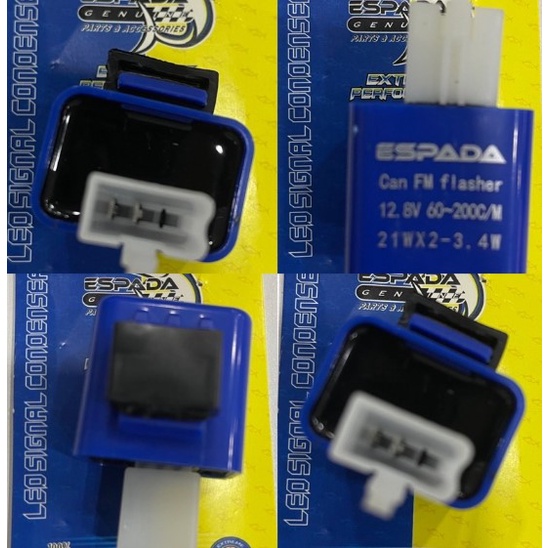 ESPADA CONDENSER FLASH RELAY ESPADA SIGNAL RELAY SNIPER150 V2 Y15 V2 ...