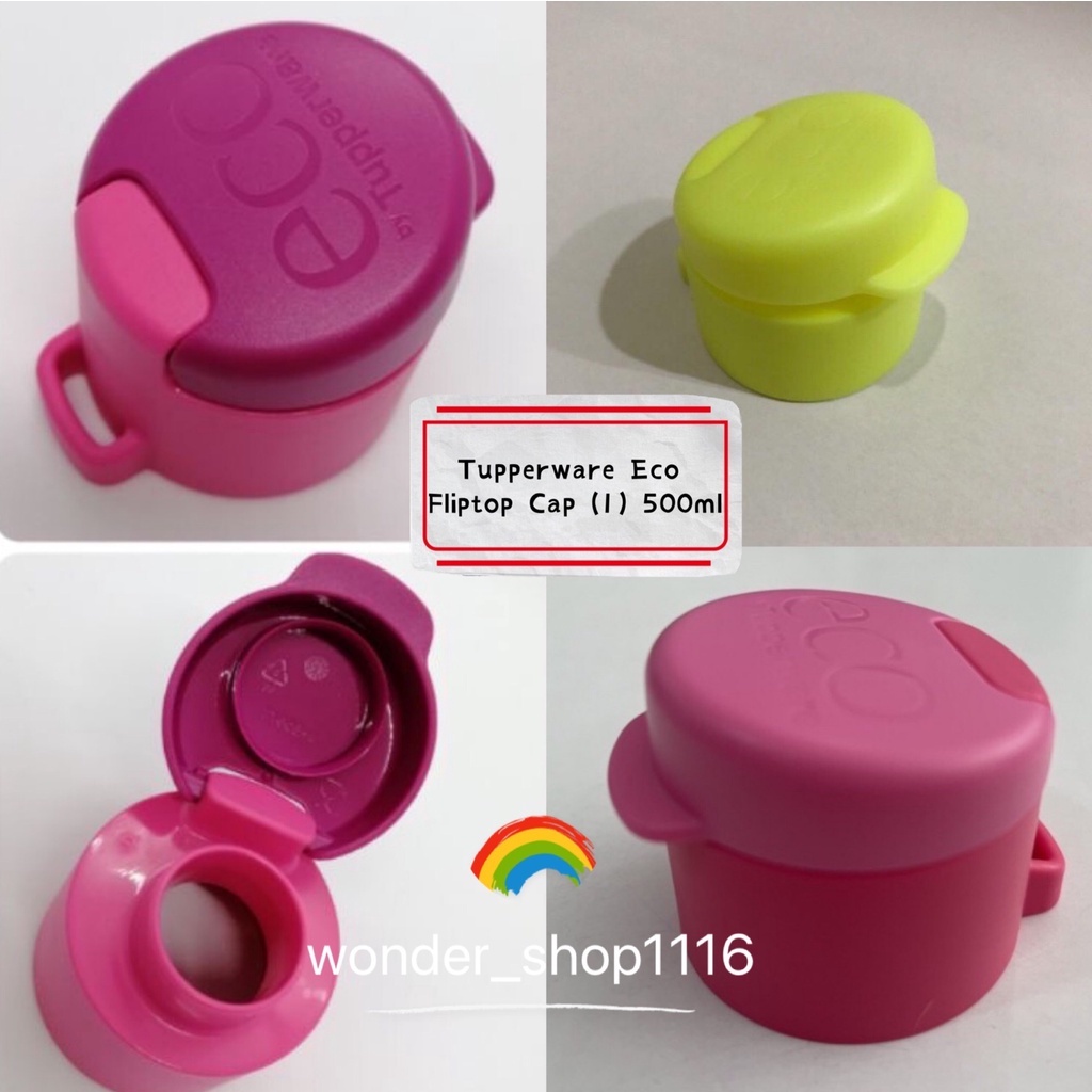 Tupperware Eco Bottle Spare Part 500ML Flip Top Cover(1) | Shopee Singapore