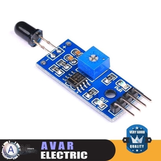 Ir Infrared 4 Pin Flame Detection Sensor Module Fire Detector Arduino ...