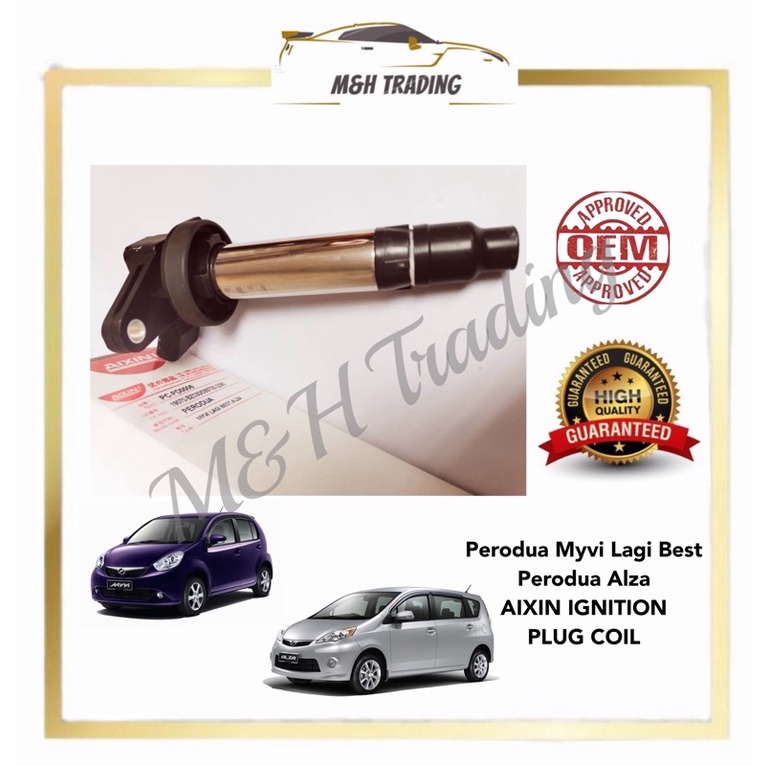 AIXIN PLUG COIL PERODUA MYVI LAGI BEST/ALZA (19070-BZ030) | Shopee Singapore