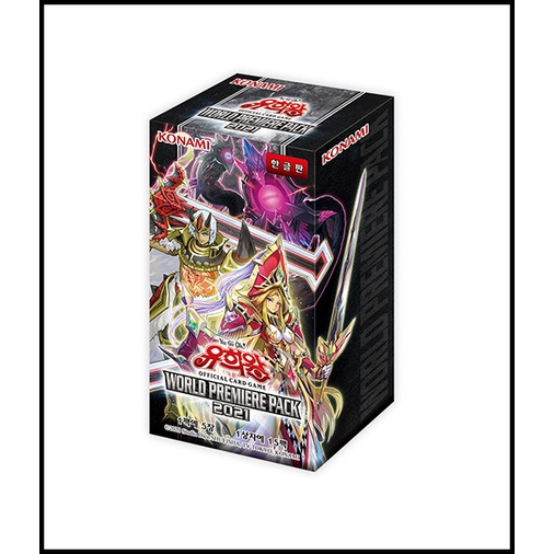 YUGIOH Card Booster "World Premiere Pack 2021" Korean Version 1 BOX (WPP2-KR) | Shopee Singapore