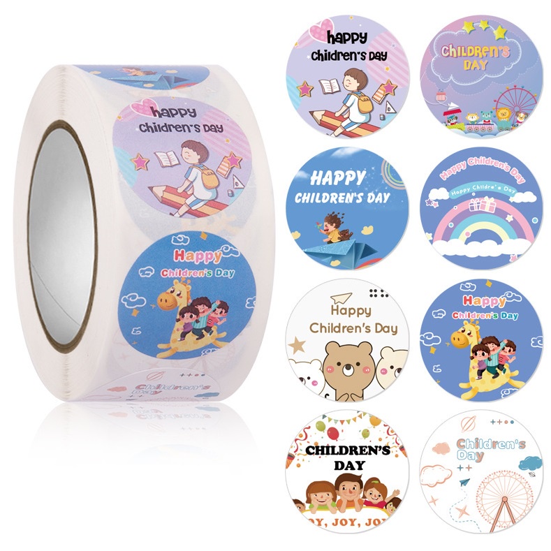 🎀💖 Children Day Reward Stickers Thank You Goodie Bag Gifts School Kids ...