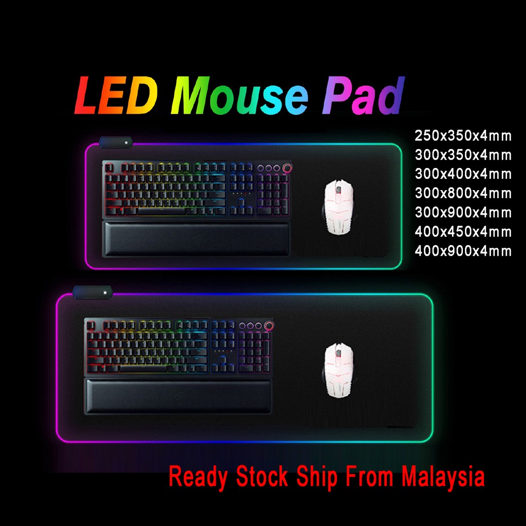 RGB Mouse Pad ,mouse pad gaming ,RGB Lighting Gaming Mouse Pad 250/300 ...