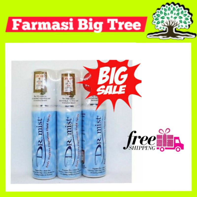 DR. Mist Body Hygiene Floatation Fluid Spray (75ml / 3 x 75ml) | Shopee ...