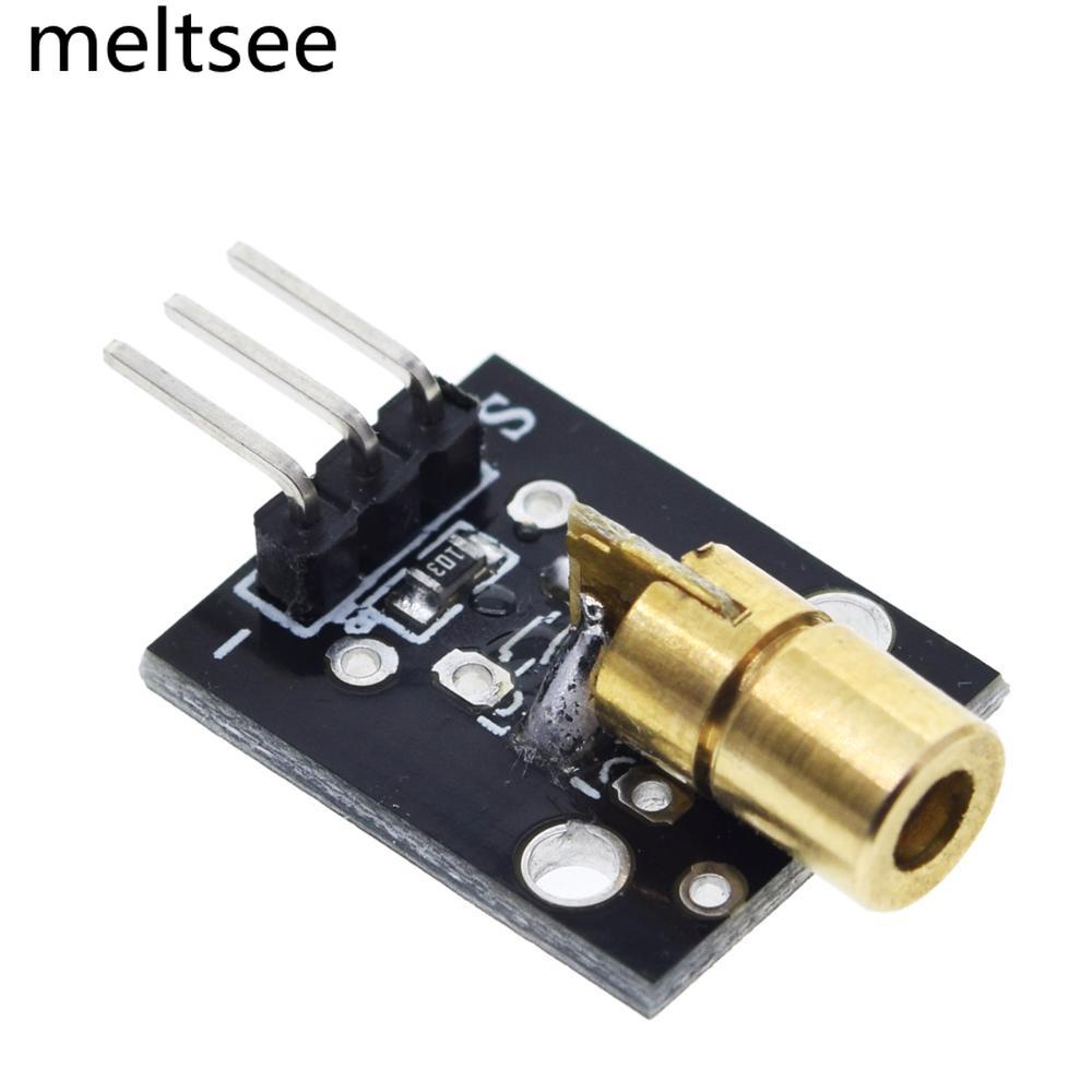 KY-008 3pin 650nm Red Laser Transmitter Dot Diode Copper Head Module ...