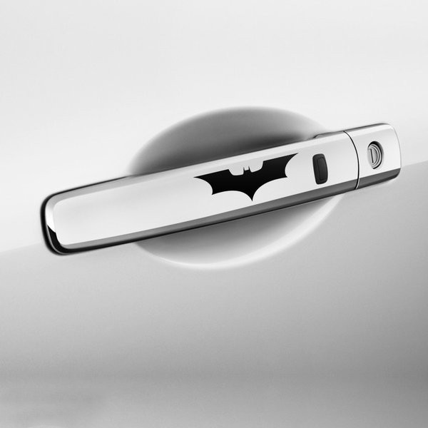 Batman DC Logo Car Door Handle Sticker - Car Sticker | Shopee Singapore