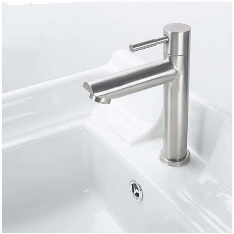 [SG Shop Next-Day Ship] SUS 304 Stainless Steel HDB House Tap with 60cm ...