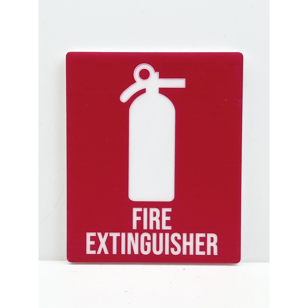 FIRE EXTINGUISHER SIGN/SIGNAGE | EMERGENCY SIGN, NOTICE SIGN, LOCATION ...