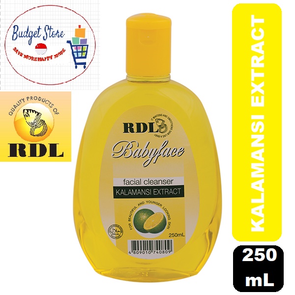 RDL Babyface Facial Cleanser Kalamansi Extract - 250ml | Shopee Singapore