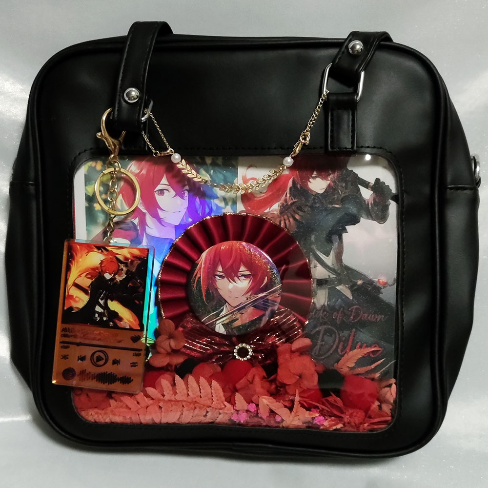 SG Genshin Impact Merch Diluc Genshin Diluc Merch Set Genshin Keychain ...