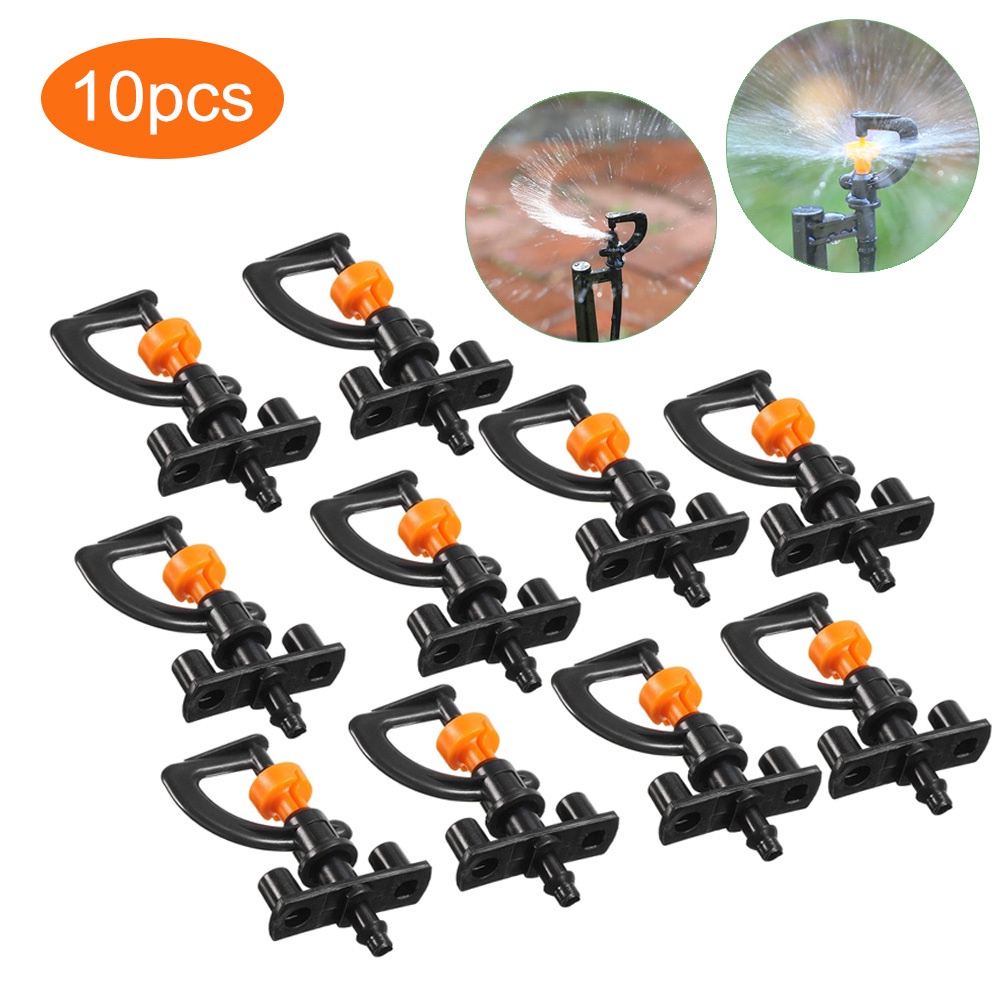 [Ready Stock]10Pcs Mini 360° Rotatable GShape Lawn Irrigation Yard ...
