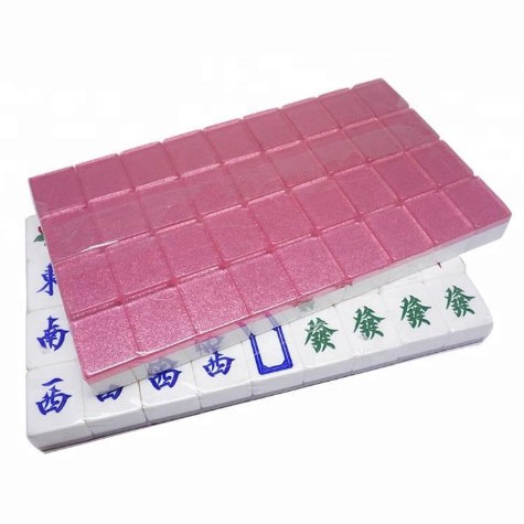 [MANY COLOURS] A1 Size 37mm 160 Tiles Crystal Acrylic Singapore Mahjong ...