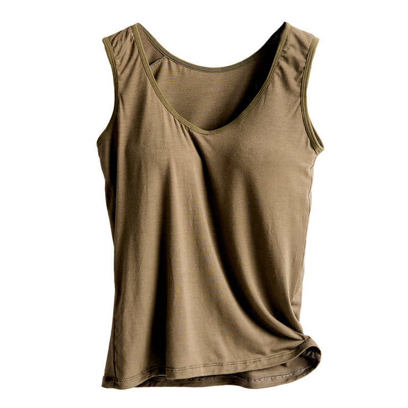 Fashion Modal Without Steel Ring Soft Tank Tops | Shopee Singapore