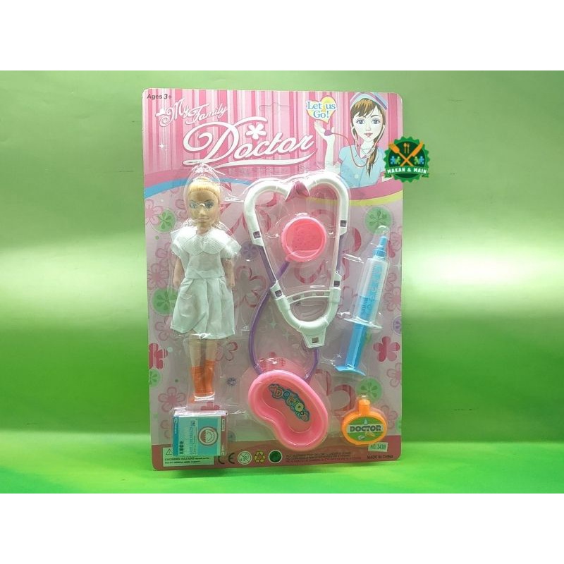 My Family Doctor Set And Nurse Pretend Play Girls Educational Nurse ...