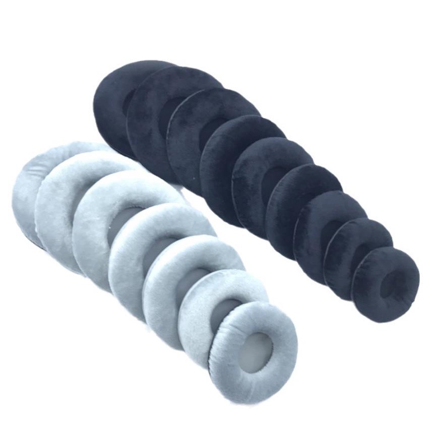 60-110MM Sponge Velvet Earpads Foam Ear Pads Cover Cushions For ...