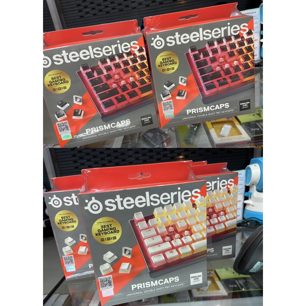 SteelSeries Prismcaps Keycap Set (US) | Shopee Singapore