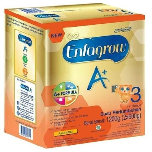 Enfagrow A 3 Honey Milk BOX 1200G 1200G | Shopee Singapore