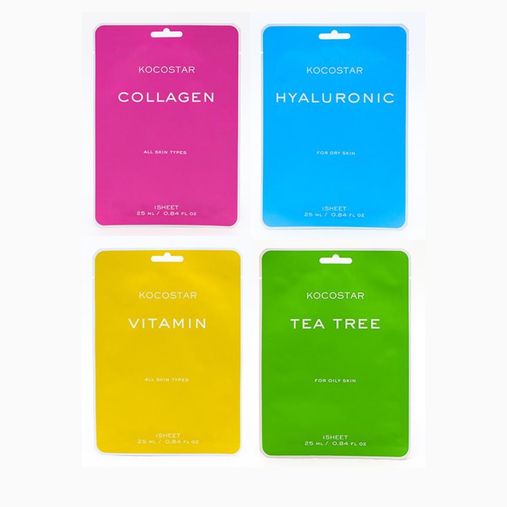 Doorstep Delivery +GIFT! Kocostar Vegan Masks FULL RANGE Mask ...