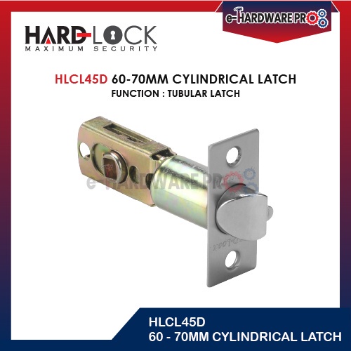 Tubular Door Lock Tongue Spring Latch Adjustable Backset Part Lever ...