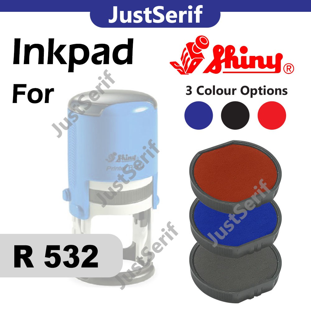 Shiny Replacement Inkpad ink pad self inking rubber stamp S-851-7 S-852-7 S-853-7 S-854-7 524 ...