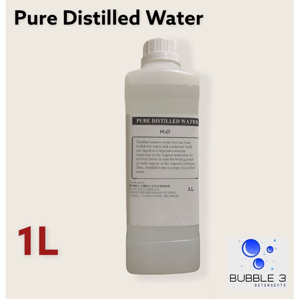 Pure Distilled Water / Deionized Water / Lab Grade / Air Suling / 蒸馏水 ...