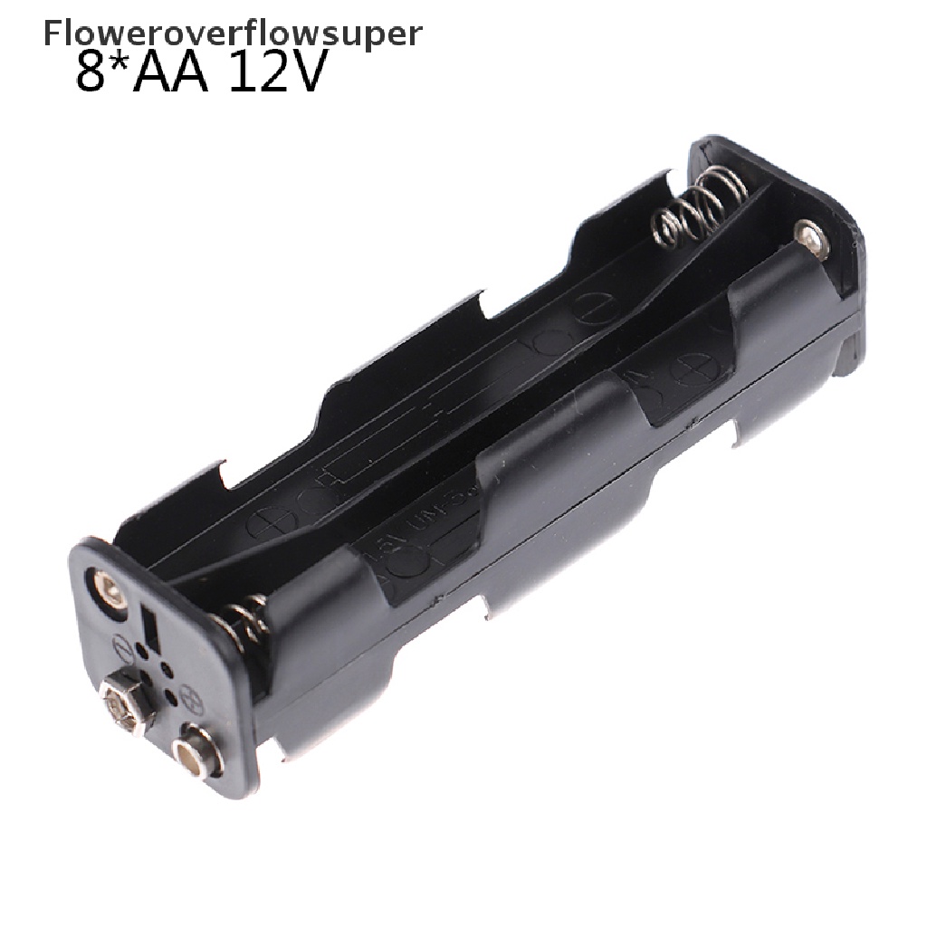 FOFS Long Strip Type 8 X AA Battery Case Holder 12V Back To Back ...