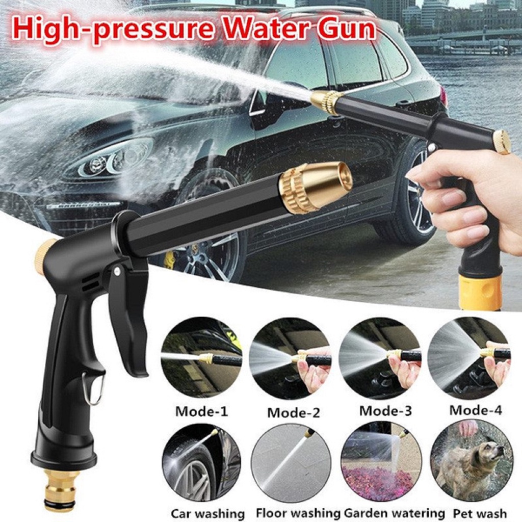 High Pressure Watering Sprayer Car Wash Cleaning Tool / Adjustable ...