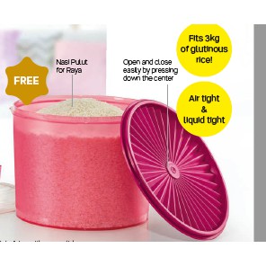 Tupperware Topper Deco Canister (1) 3.9L | Shopee Singapore