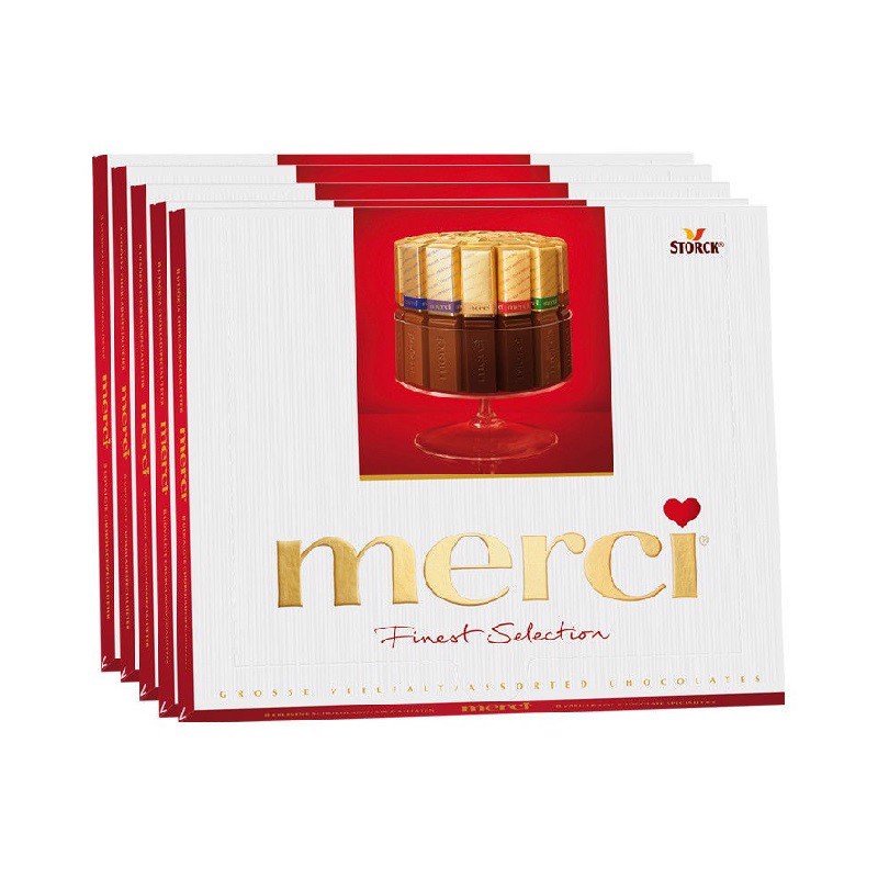 Merci Chocolate Candy Box 400g | Shopee Singapore
