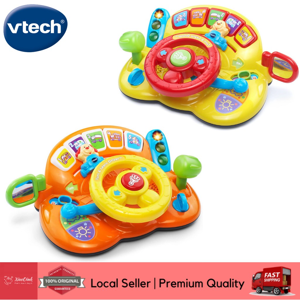 VTech Turn and Learn Driver | Baby Toys | Toddler Toys | Kids Toys ...
