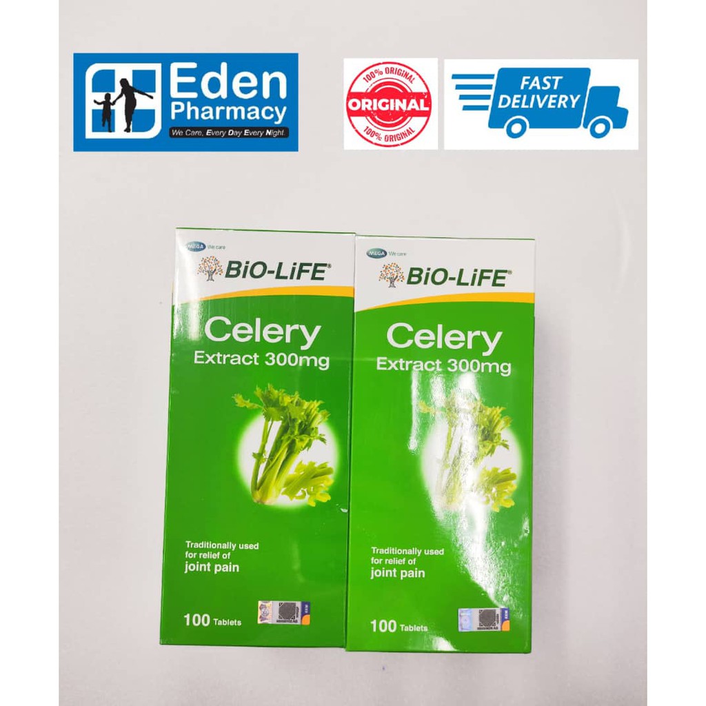 Bio Life Bio-Life Celery Extract 300mg, BioLife Celery Extract 300mg ...