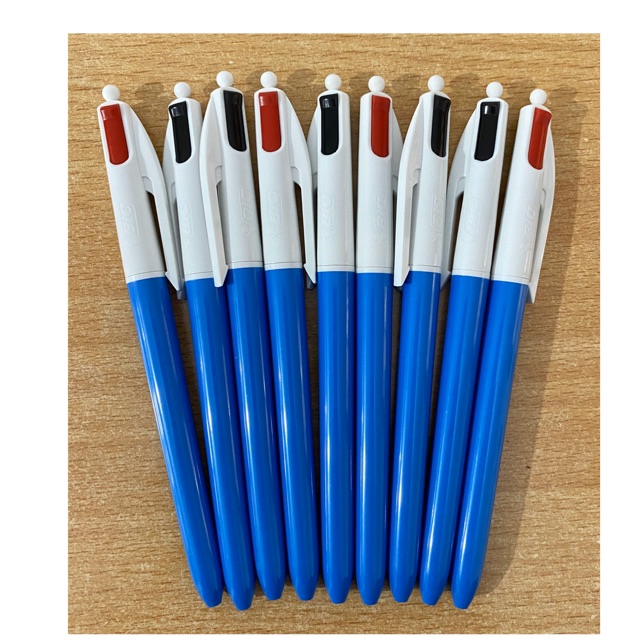 Bic 2 Color Pen (Black/Red) (Blue/Red) | Shopee Singapore