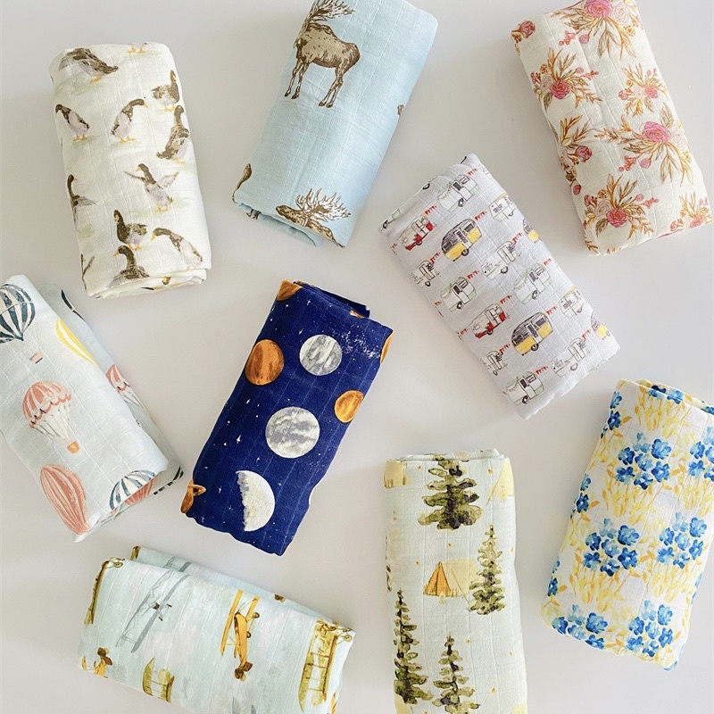 Tangji Shop Super Soft Bamboo Fiber Wraps Cotton Nap Cover Blankets ...