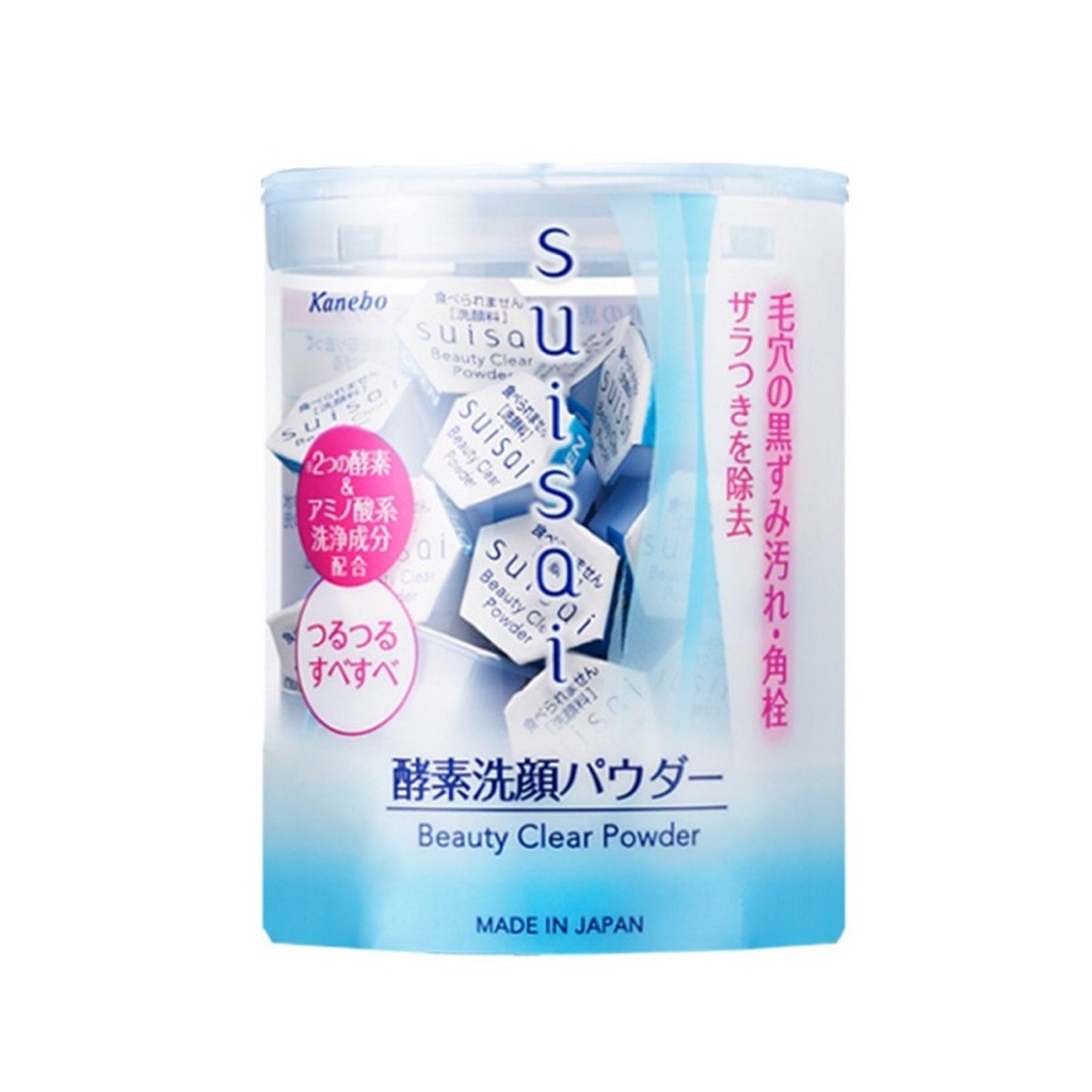 KANEBO Suisai 32pcs Beauty Clear Powder Face Wash Cleanser | Shopee ...