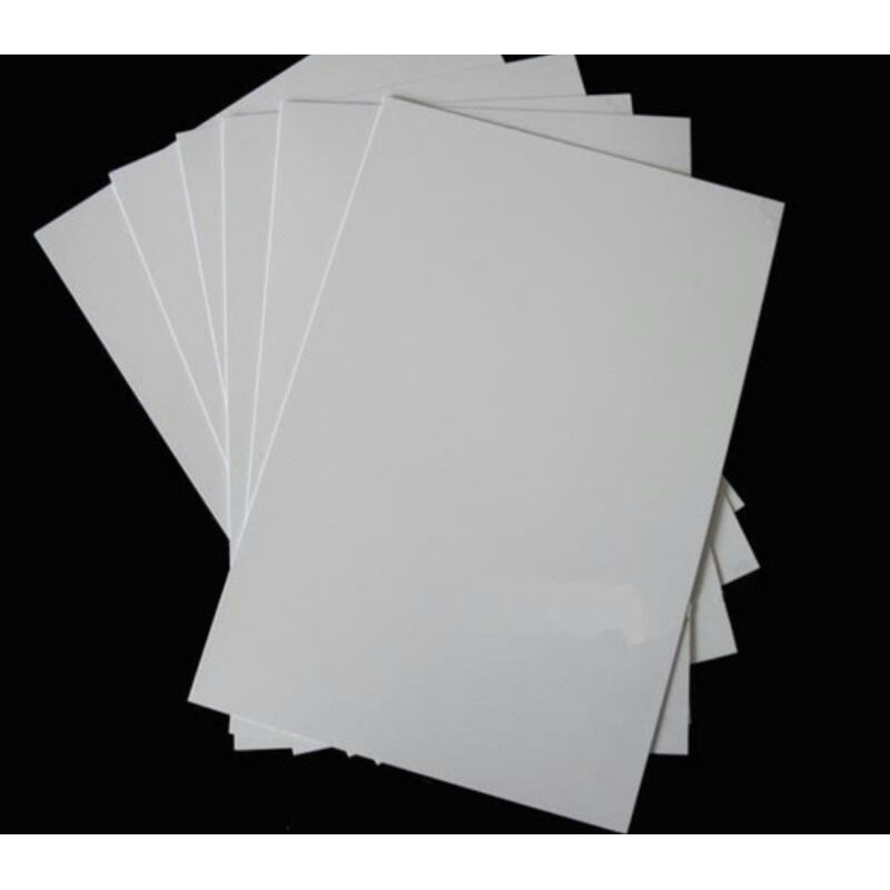 A4 size 0.3mm WHITE PVC sheet for general use | Shopee Singapore