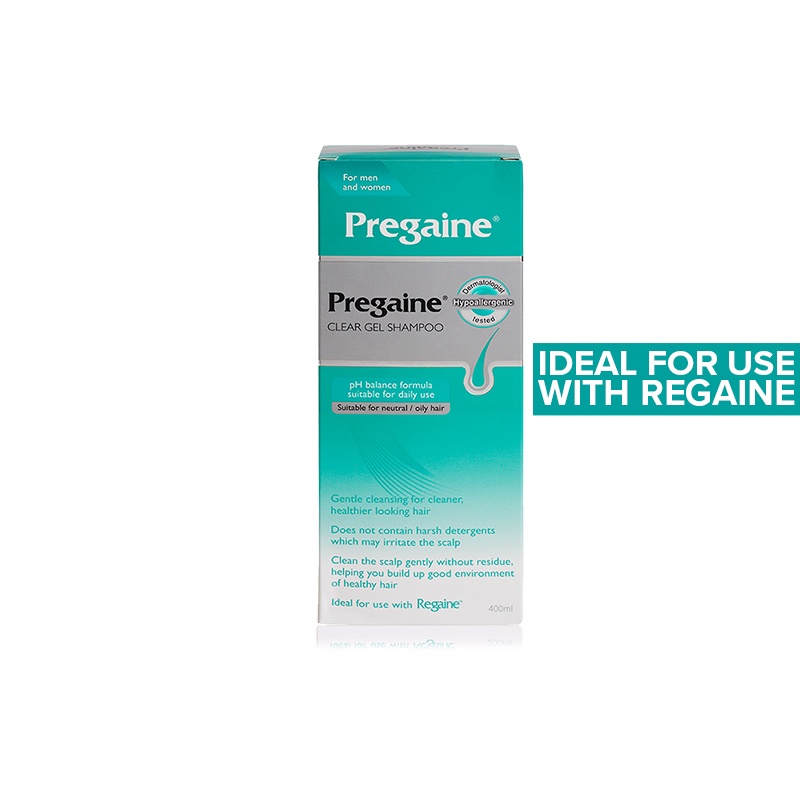 Pregaine Clear Gel Thinning Hair Care Shampoo (400ml) | Shopee Singapore