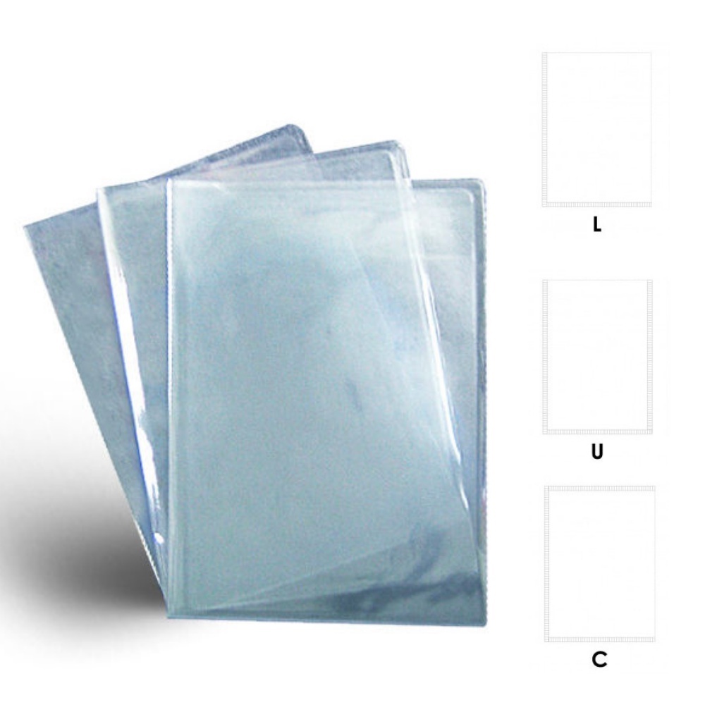PVC L Shape/ C Shape/ U Shape A4 Clear Folder/File | Shopee Singapore