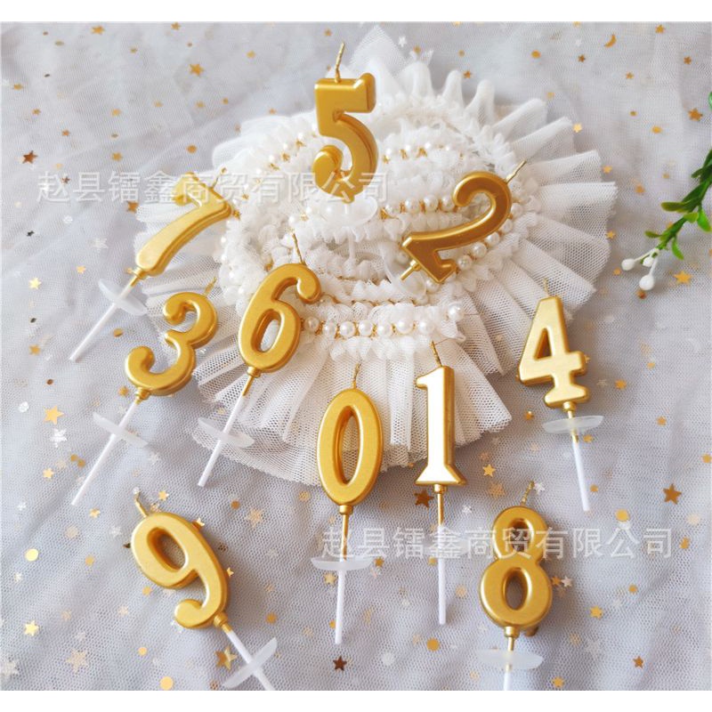 LILIN Birthday number candles / birthday candles / happy birthday ...