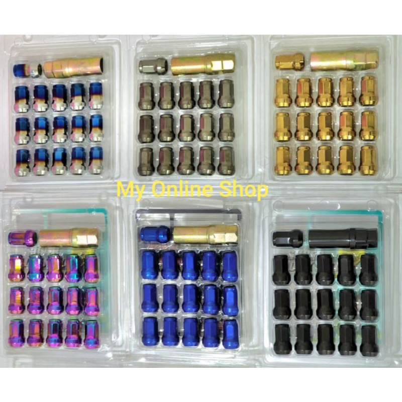 Heavy Duty Heptagon Sport Rim Wheel Lock Nut Special Lock Nut ...