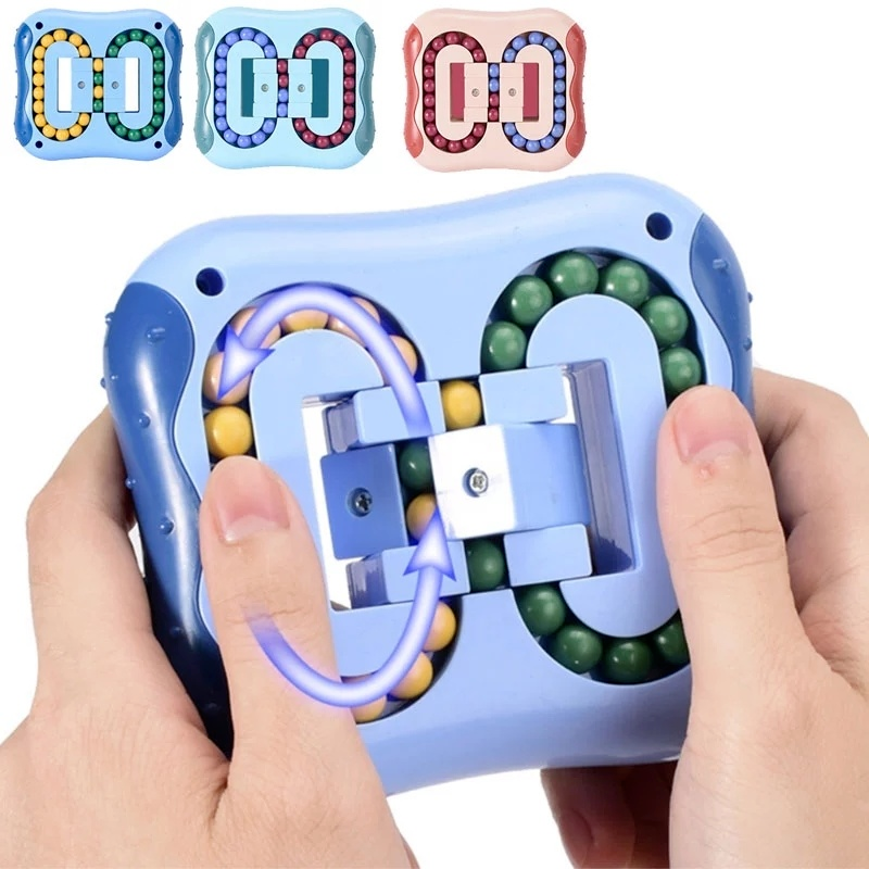 Creative Rotating Magic Bean Toy/ Rubik Magic Cube Puzzle Educational ...