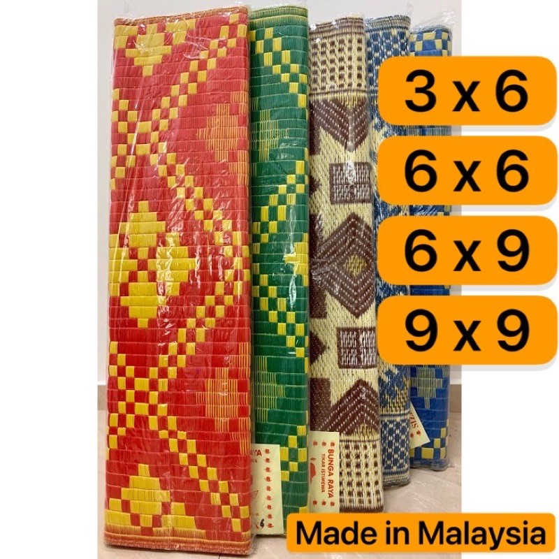 Classic THICK Plastic Folding Mat / Traditional Plastic Mat / StrawMat ...