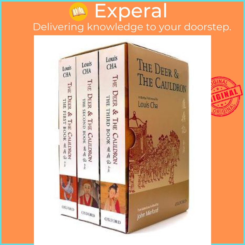 The Deer and the Cauldron : 3-volume set by Louis Cha (Jin Yong) (hardcover) | Shopee Singapore