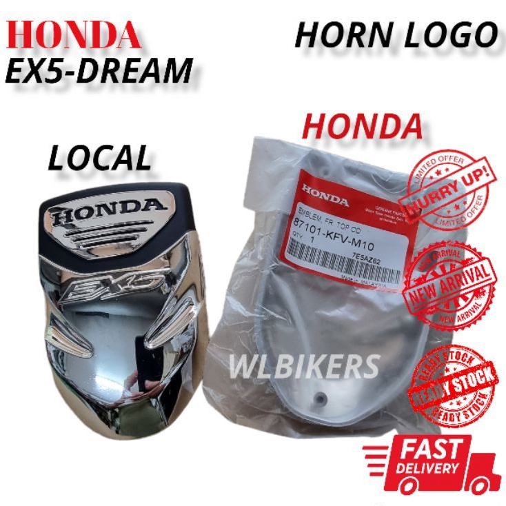 HONDA EX5/EX5-DREAM HORN LOGO EMBLEM LAMBANG -HOT ITEM- | Shopee Singapore