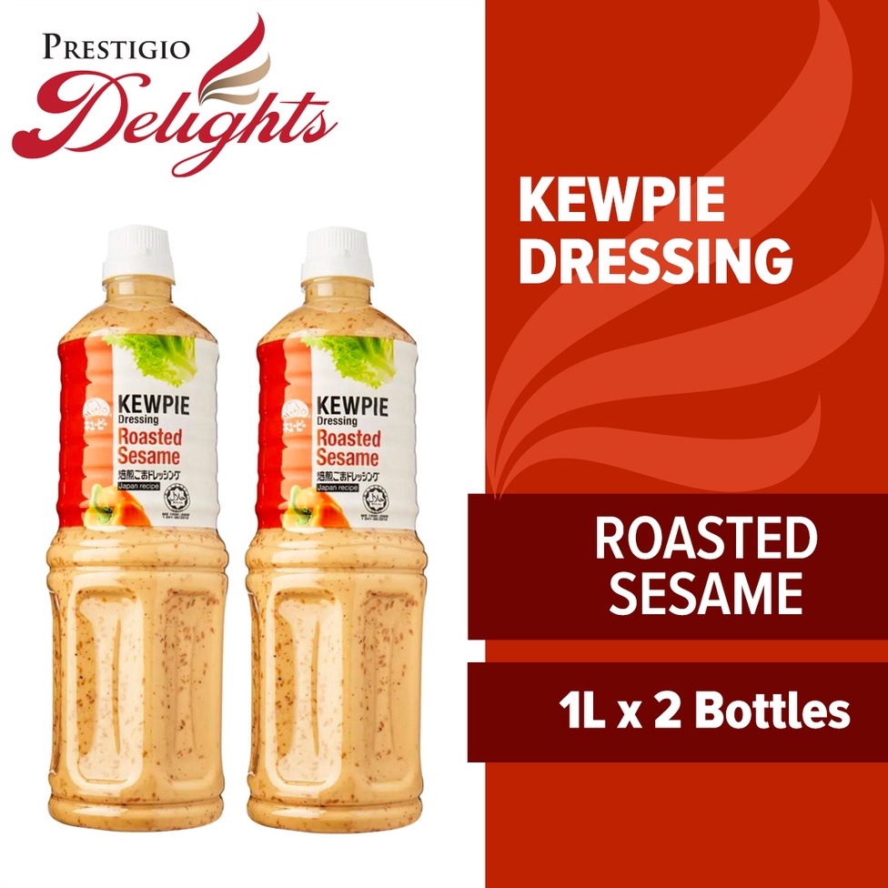 Kewpie Roasted Sesame Dressing 1L Bundle of 2 | Shopee Singapore