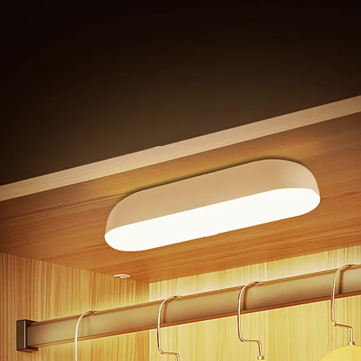 🇸🇬Rechargeable Motion Sensor Night Light Magnetic Wireless Body ...