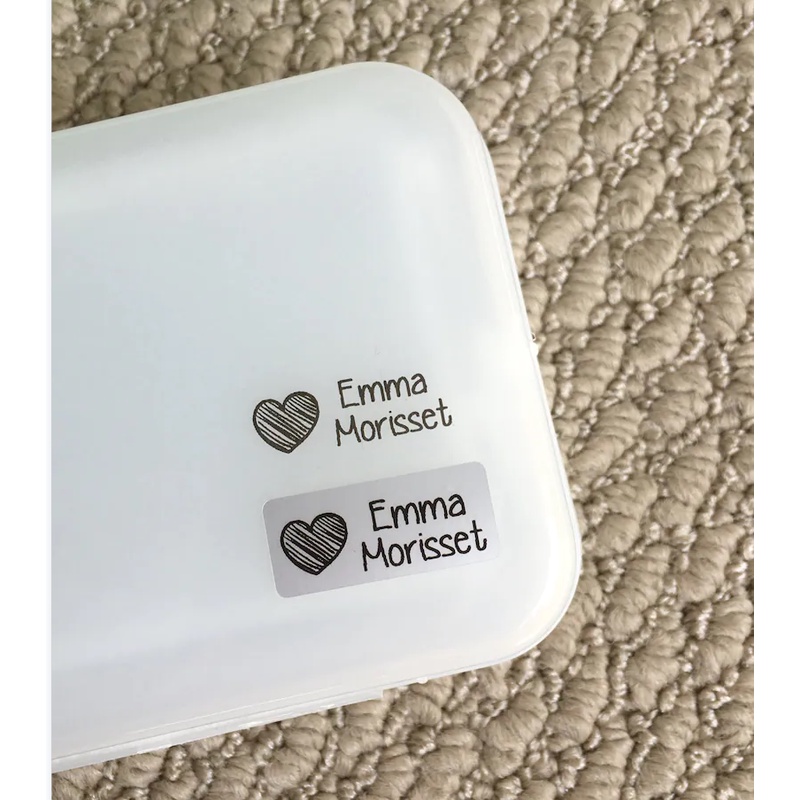 Waterproof name labels Waterproof name stickers School labels School ...