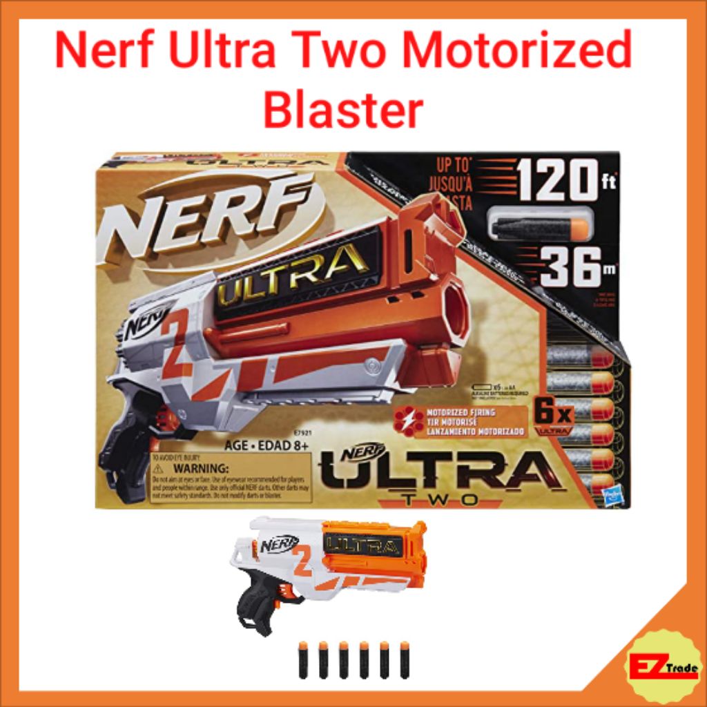 HASBRO Nerf Ultra Two Motorized Blaster -- Fast-Back Reloading ...