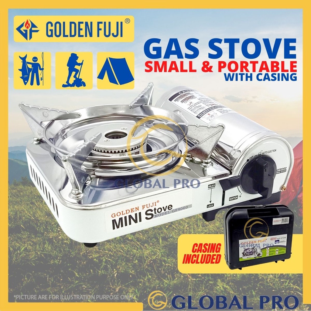 Golden Fuji GF9000 Mini Gas Stove SteamBoat Sukiyaki Camping Fishing ...
