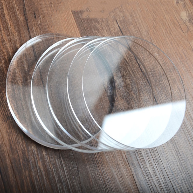 Round acrylic clear perspex sheet family DIY project Christmas ...