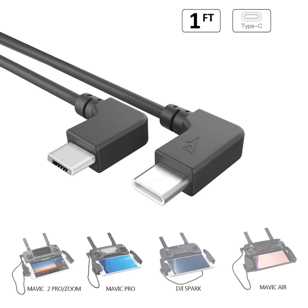 Rcgeek Type C Micro USB Type-c Adapter cable connector drones DJI ...